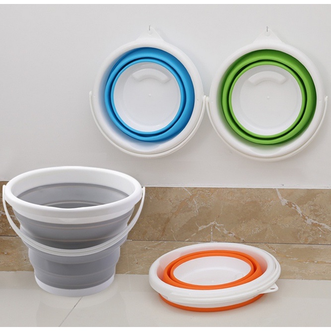 [SG Local Stock] Multi-purpose Collapsible Pail | Foldable Bucket ...
