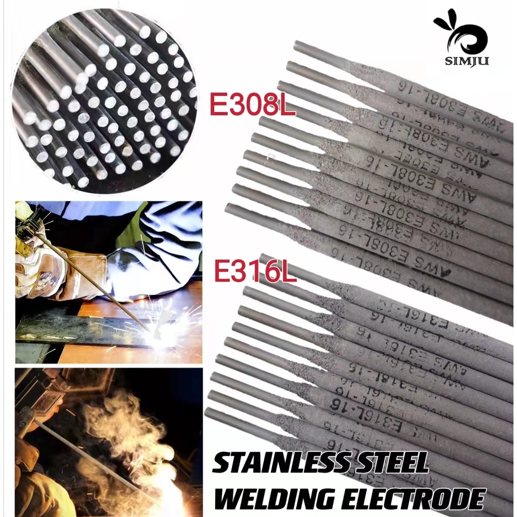 AWS E308L-16/E316L-16 Stainless Steel Welding Electrode MMA Welding ARC ...