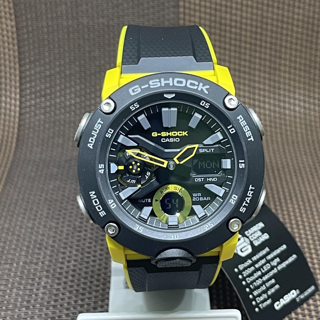[Original] Casio G-Shock GA-2000-1A9 Carbon Core Guard Analog Digital ...