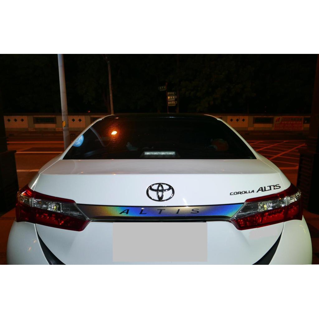 TOYOTA ALTIS 11th Generation [Tailgate Chrome-Plated Sticker ...