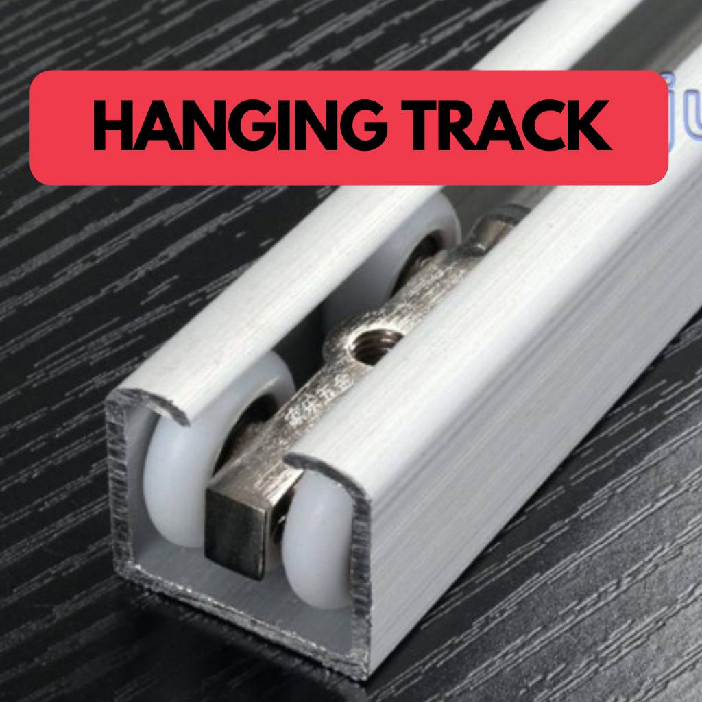 Aluminium Track Hanging U Track Sliding Hanging Door Track Aluminum ...