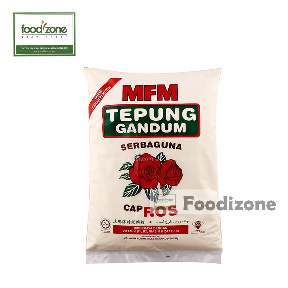 Red Rose Wheat Flour / Tepung Gandum Cap Ros 850g | Shopee Singapore