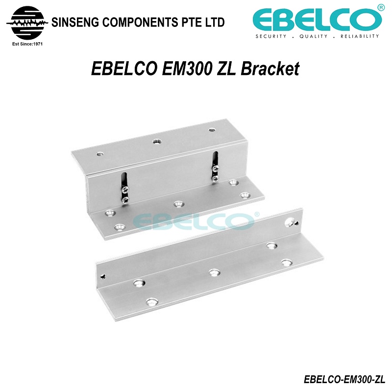 Ebelco EM300 ZL Bracket for 300lbs EM Lock Fire Rated HDB Gate | Shopee Singapore