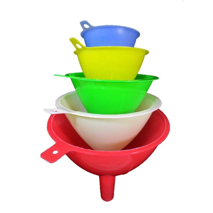 5-Piece Water Filter Funnel 5 Sizes 5-Piece Filling | Shopee Singapore