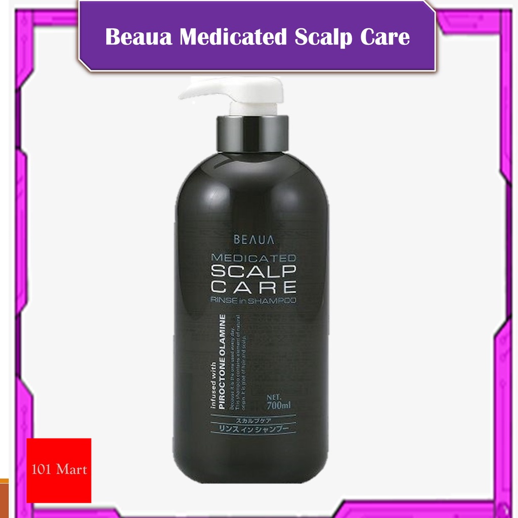 Beaua Medicated Scalp Care Shampoo 700ML | Shopee Singapore