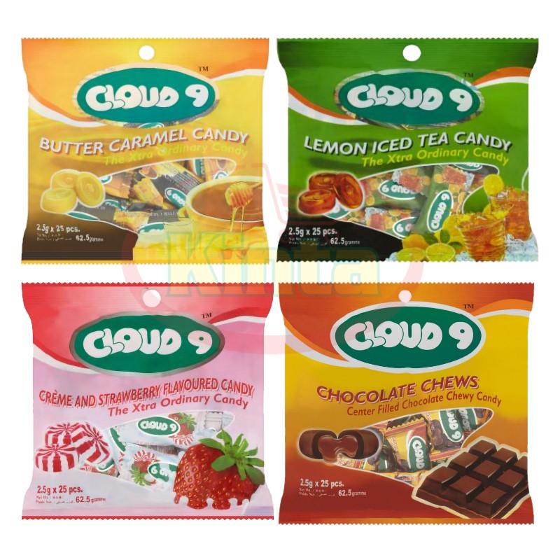 Cloud 9 Candy 2.5g x 25's (62.5g) | Shopee Singapore