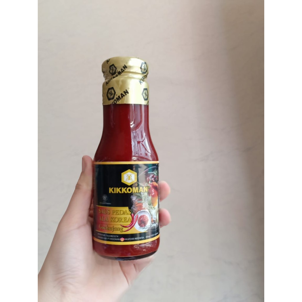 Kikkoman Gochujang Sauce / Halal Korean Style Spicy Sauce - 300grm ...