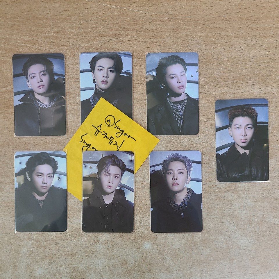 BTS Proof Soundwave LUCKY DRAW Official Photo Card Photocard PC Full ...