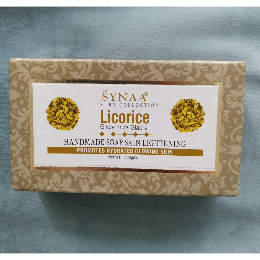 Synaa Licorice Skin Lightening Soap (bundle of two) | Shopee Singapore