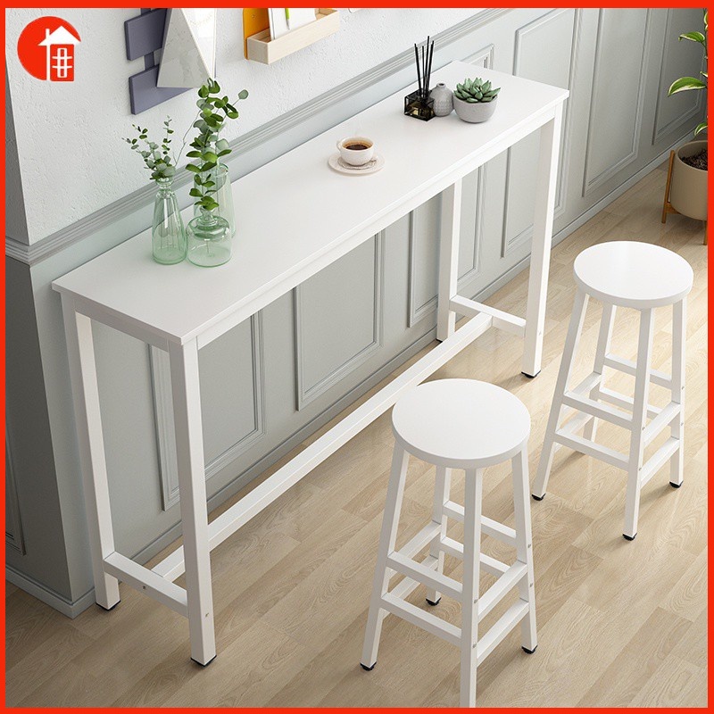 Simple Bar Table Family High Foot Table Simple Modern Small Bar Balcony ...