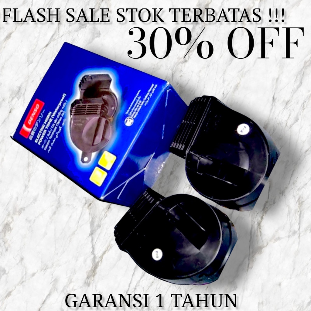 Original Denso Conch Power Tone Horn Waterproof Nmax Xmax Aerox 155 Etc ...