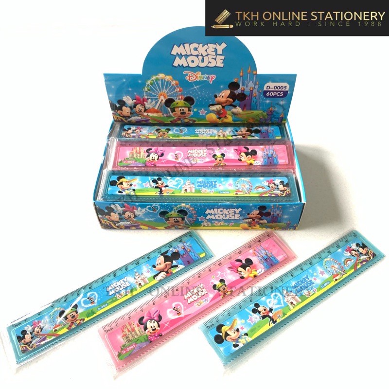 Mickey Mouse Ruler 15cm | Shopee Singapore