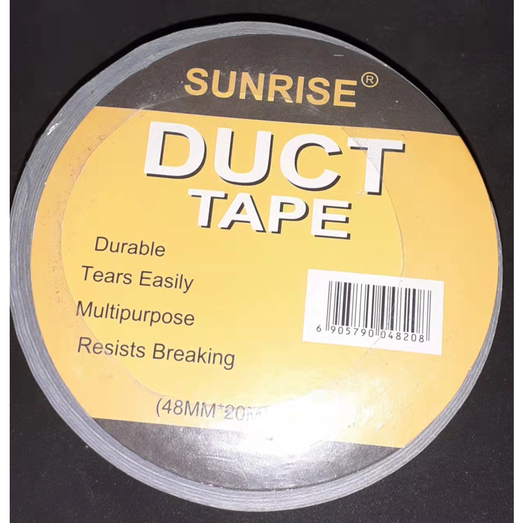 Duct Tape- Silver Grey Gray Mesh Duct Tape 2 inch x 82 feet or 48 mm x ...