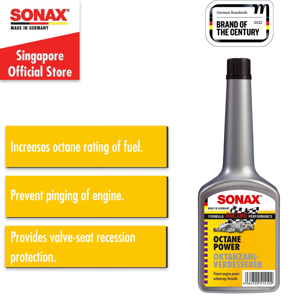 Sonax Octane Power Fuel Enhancer 250ml | Shopee Singapore