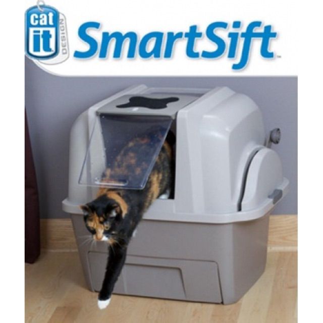 Catit Design smart Sifting semi Auto Cat Litter Pan | Shopee Singapore