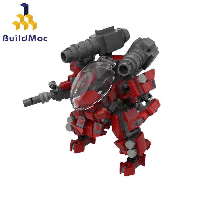 BuildMOC Alpha Squad AF-02 War Machine mech robot model Building Blocks ...