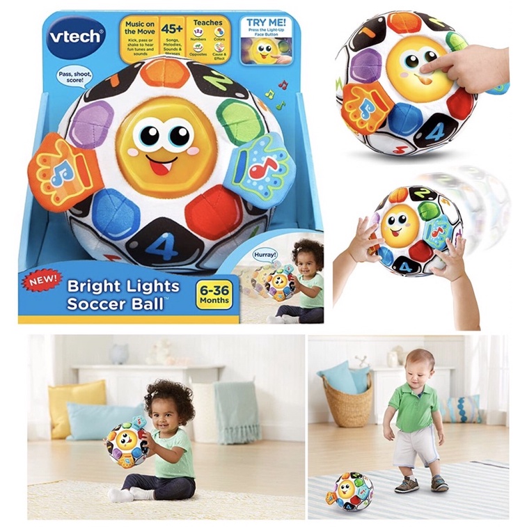 VTECH Bright Lights Soccer Ball | Shopee Singapore
