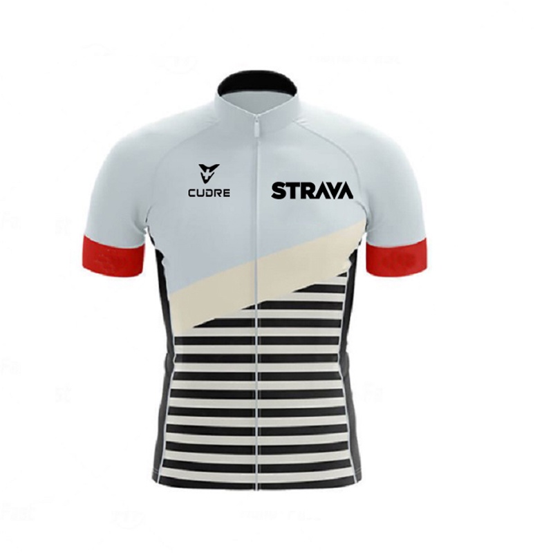 Strava Men's Cycling Jersey Summer Breathable Male Short Sleeves ...