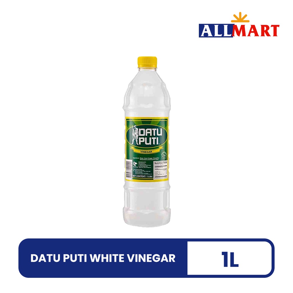 Datu Puti White Vinegar 1L Pet - AllMart Online Grocery | Shopee Singapore