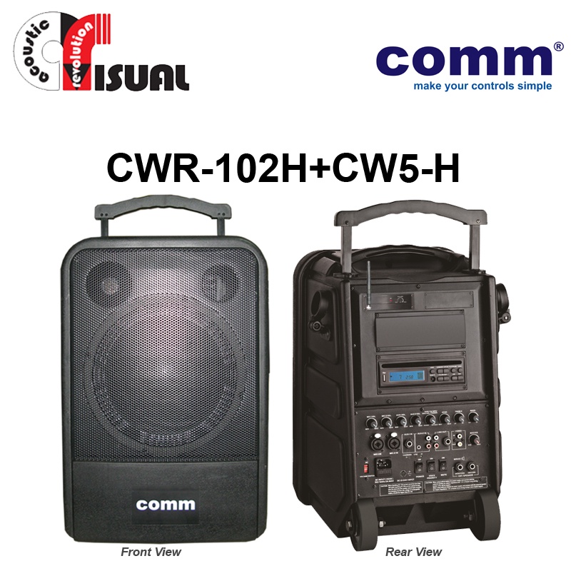 comm Dual Channel PA Amplifier - CWR-102H+CW5-H ( Official Store and ...