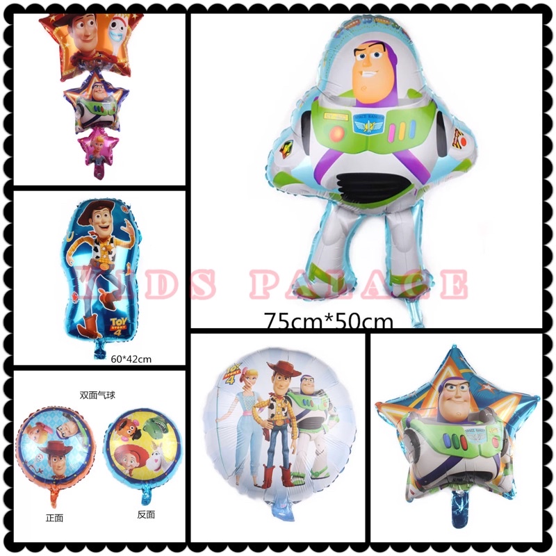 toy story 4 kids balloons deco .. suitable for birthday events brand ...