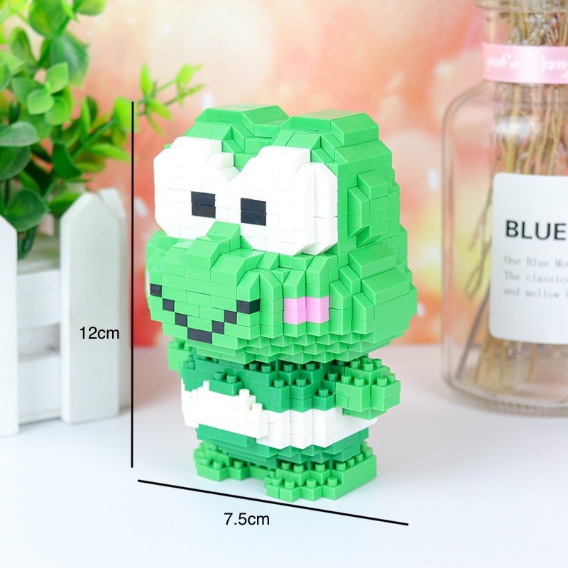 SG STOCK Sanrio Character Nano Building Blocks Hello Kitty Melody Badtz ...