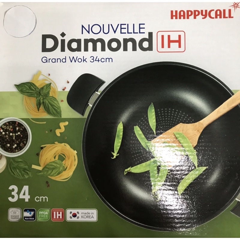 Happycall IH 34 cm Grand Wok | Shopee Singapore