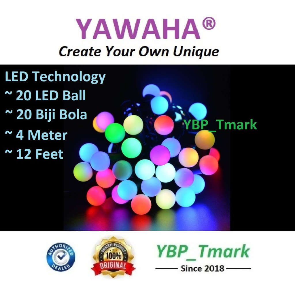 Ywh Led Raya Light (decorative Lights) Ketupat Tm & @ 1442 (56l) / Led ...