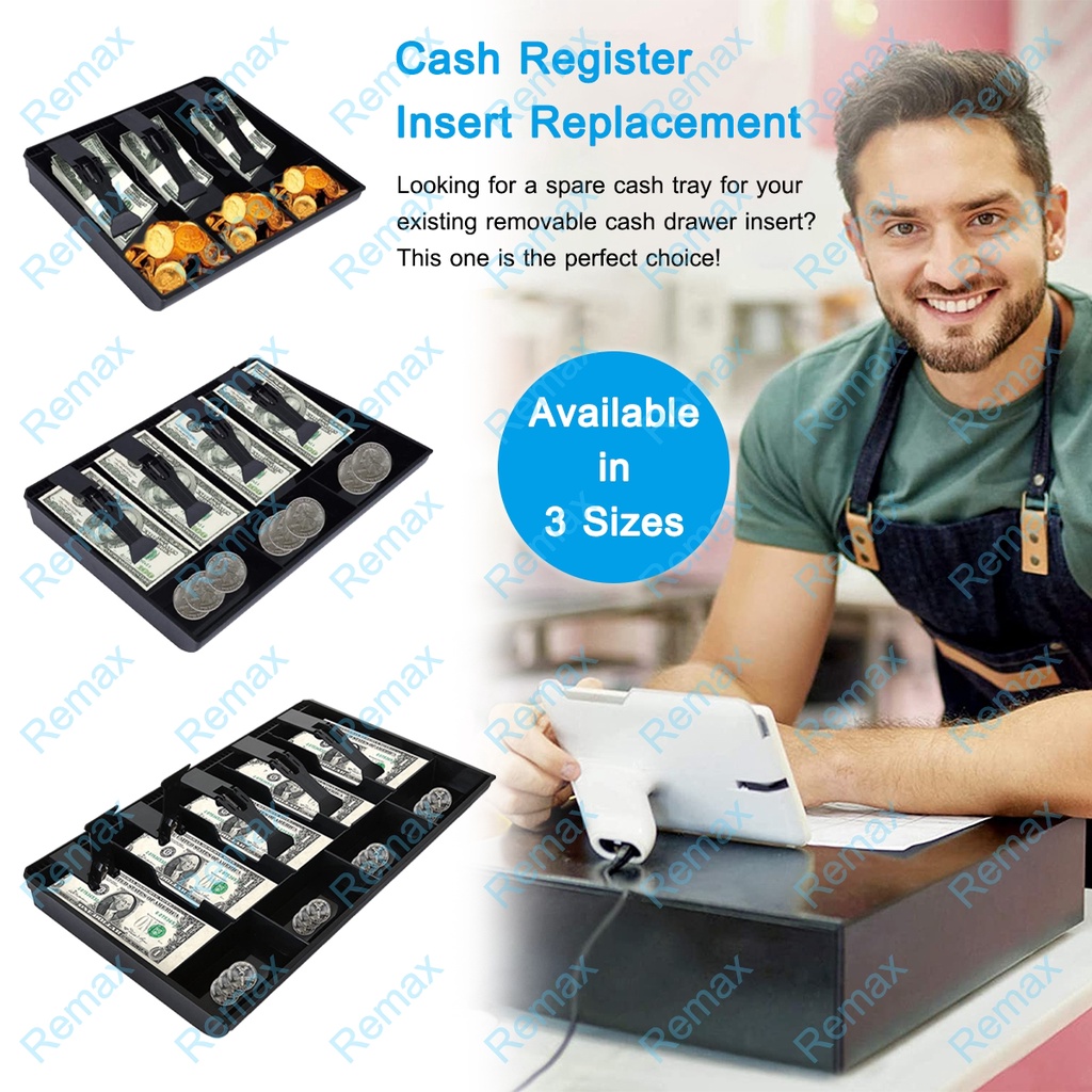 Cash Drawer Insert Tray Replacement 5/4/3 Bills Register Insert Tray ...