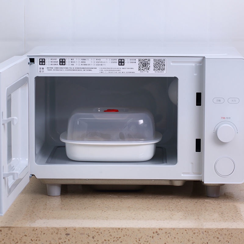 Microwave Oven Steamer Steaming Box Hot Steamed Bun Container Food ...