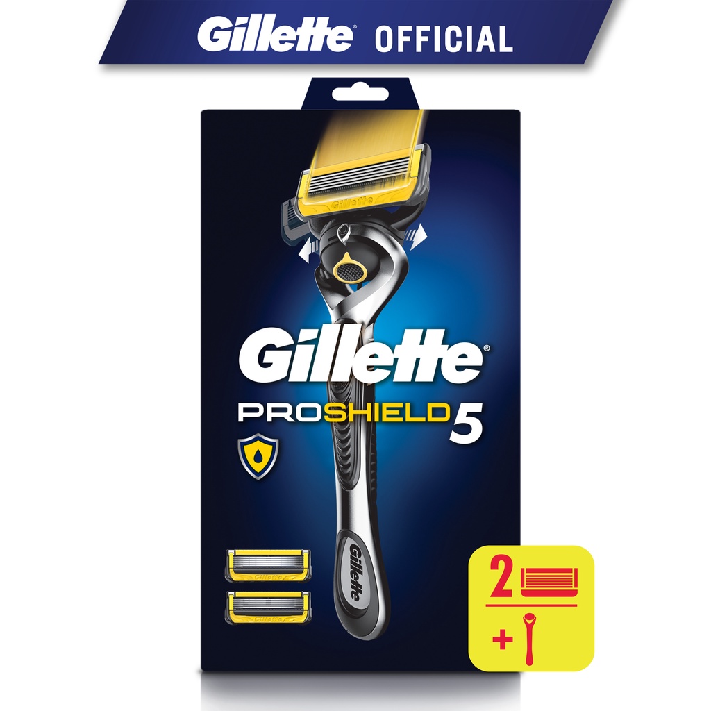 Gillette Fusion ProShield5 Flexball Base Razor Handle | Shopee Singapore