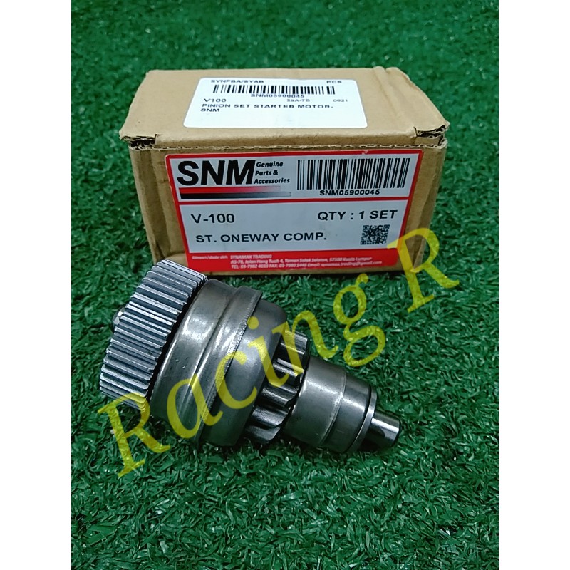 V100 ONE WAY COMP SET PINION SET STARTER MOTOR | Shopee Singapore