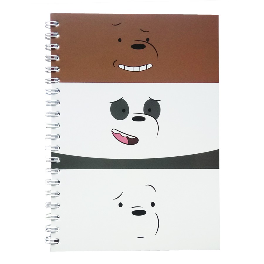 ZakkaSG x We Bare Bears Notebook (5" x 7") | Shopee Singapore