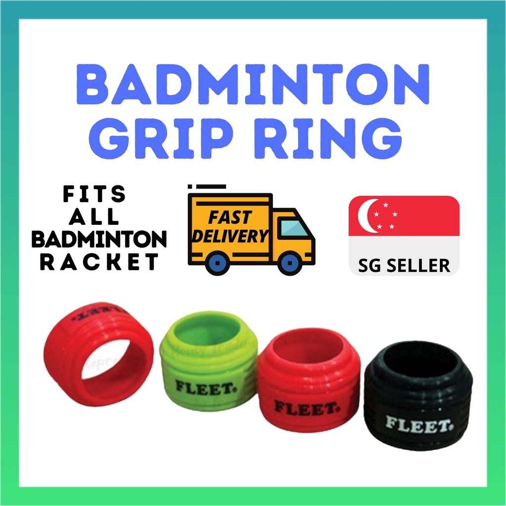 [SG SELLER] BADMINTON RACKET GRIP RING | Shopee Singapore