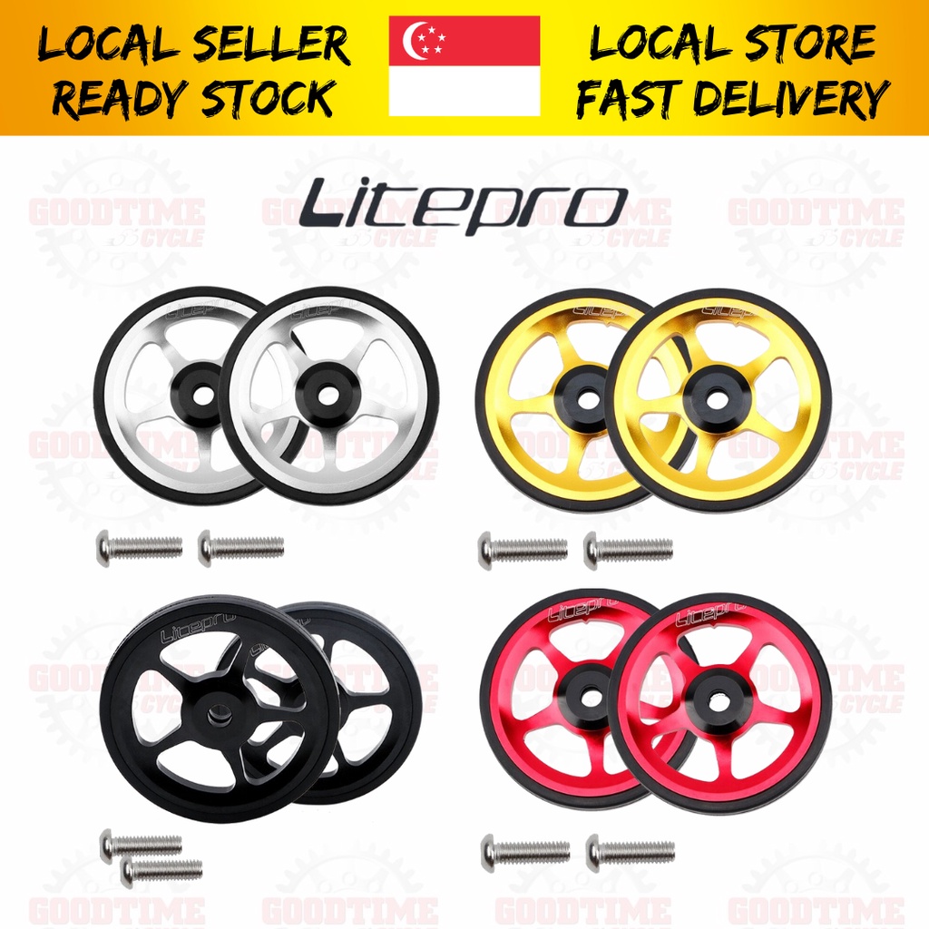 Litepro Ultralight 60mm Easy Wheels Ezywheel Easy Push Wheels Sealed ...