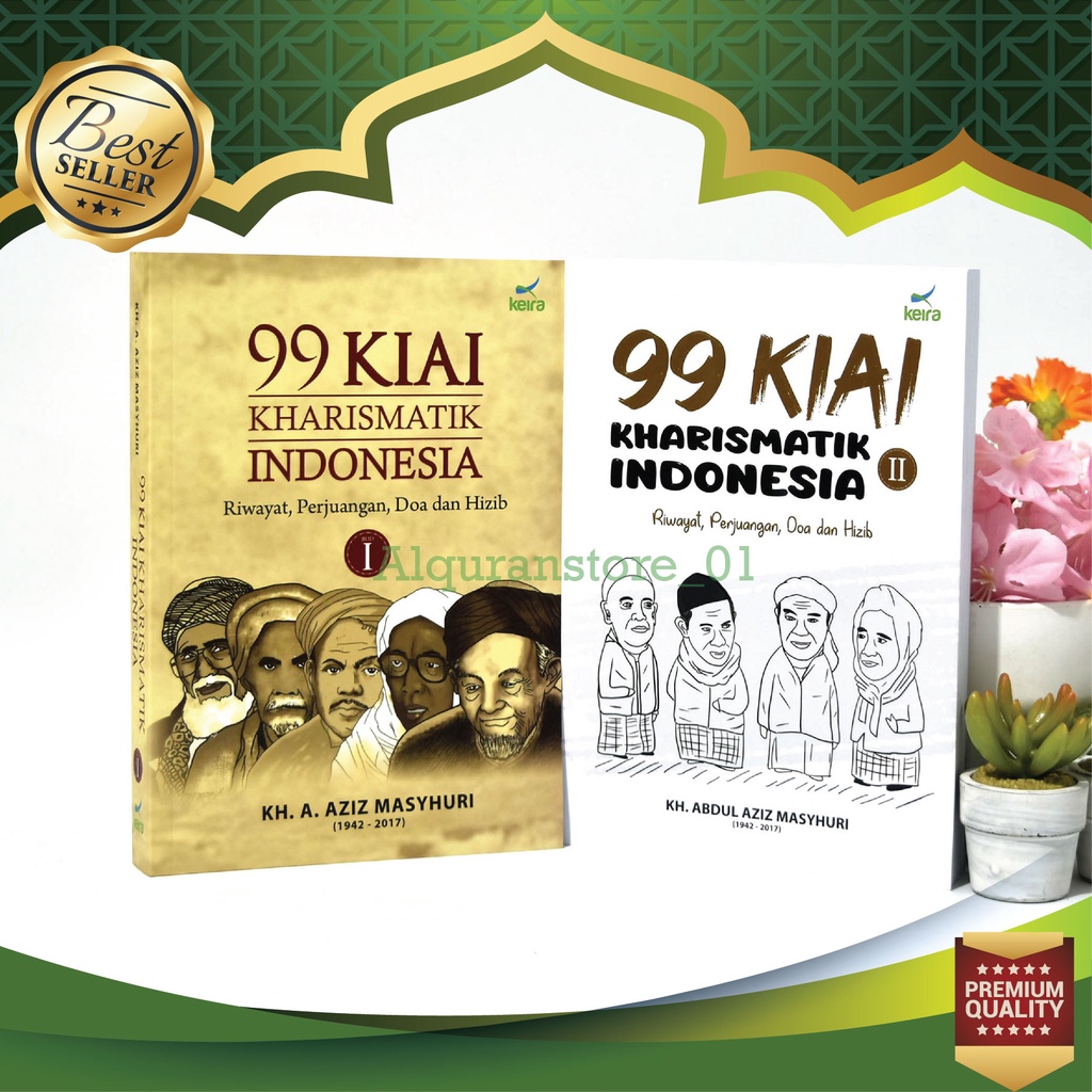 Biografi 99 Kiai Kharismatik Indonesia Jilid 1-2, Riwayat, Perjuangan ...