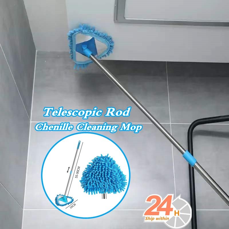 🔥Ship 24H🔥Triangle dust suction universal Mini mop household general ...