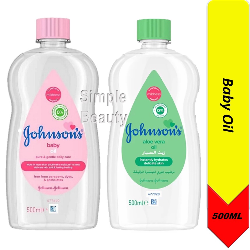 Johnson's Baby Oil Regular, 500ml | Shopee Singapore