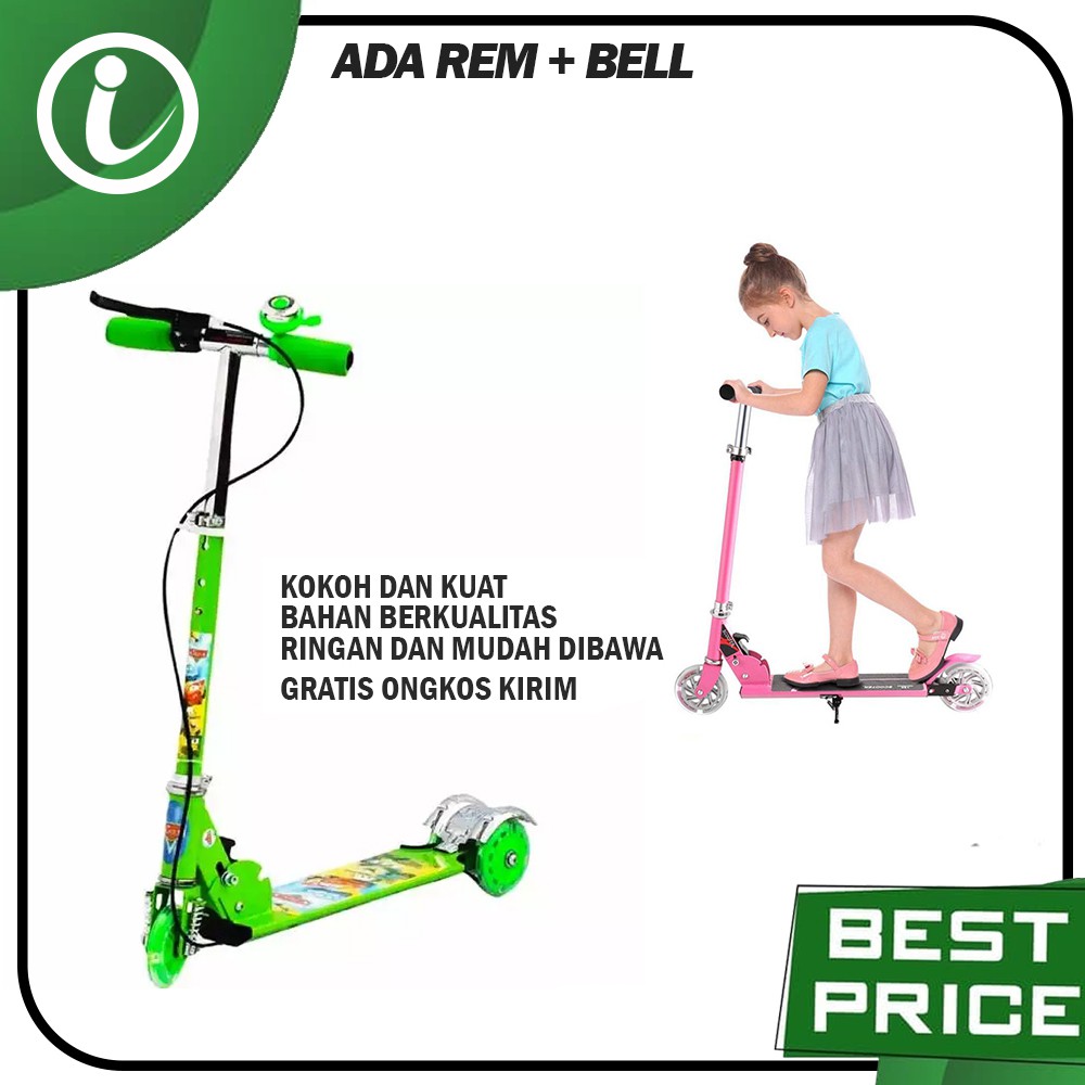 Otoped Scooter Children's Scooter Character Motif 3-wheel Push Otoped ...