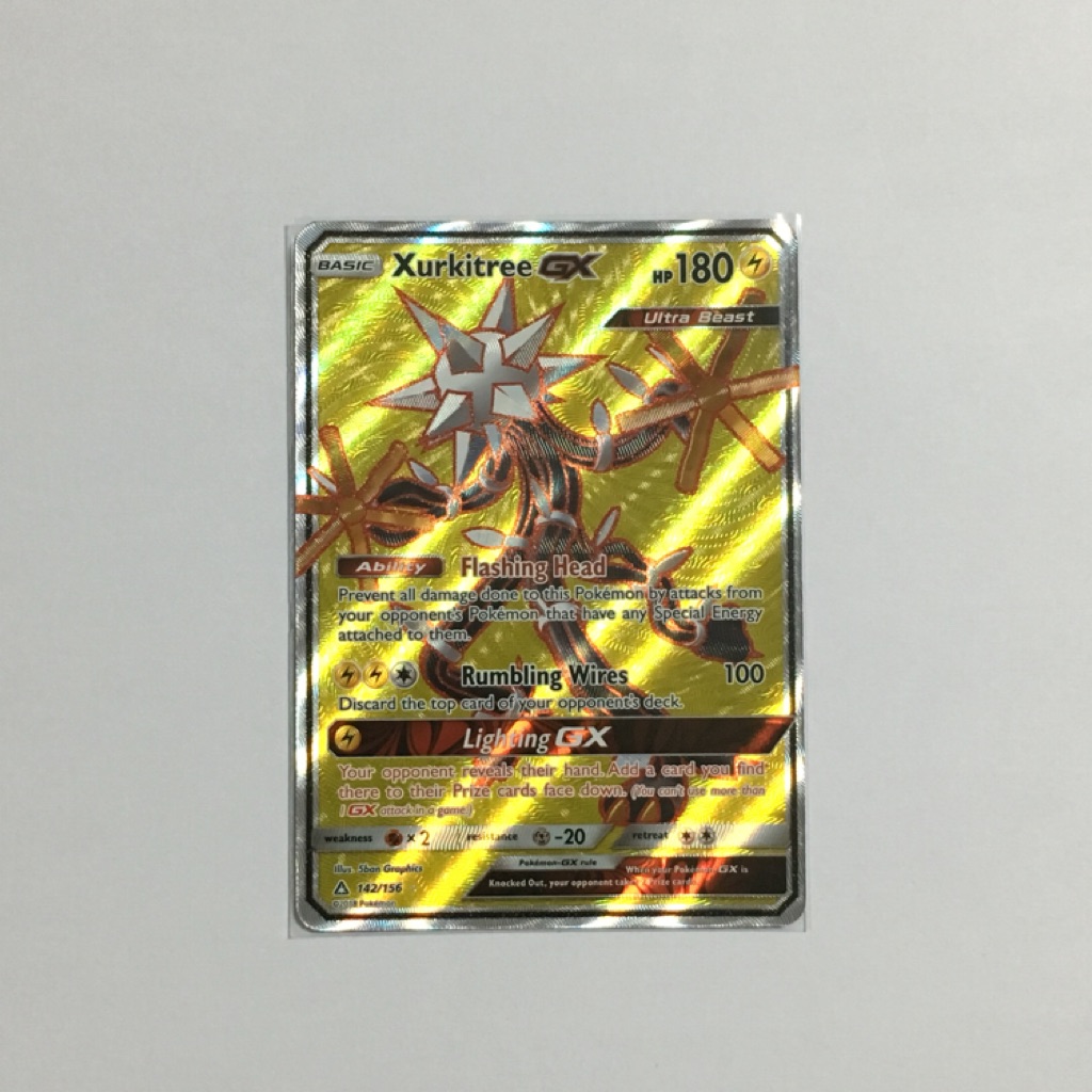 Pokemon Cards SM5 Ultra Prism Xurkitree GX Ultra Rare | Shopee Singapore