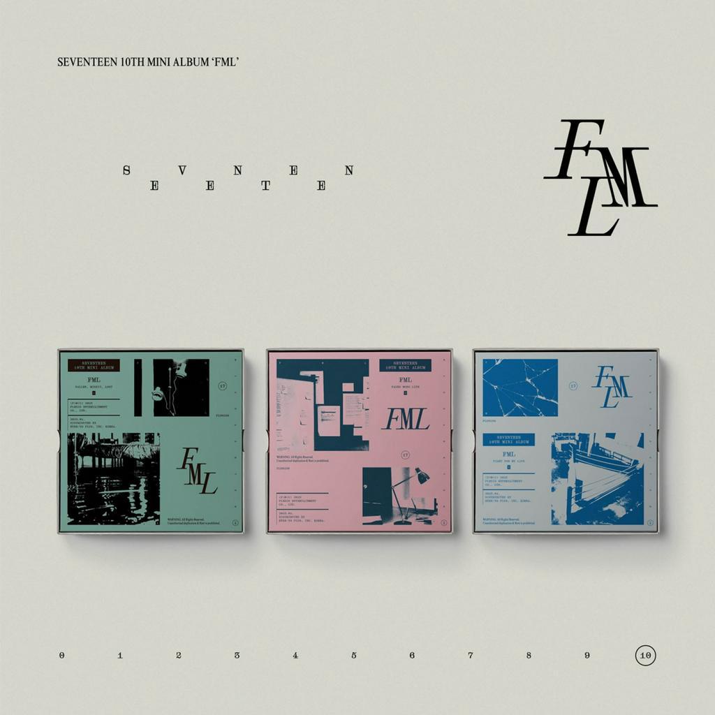 SEVENTEEN - FML 10th Mini Album (Photobook Ver. / KiT Ver. / Weverse ...