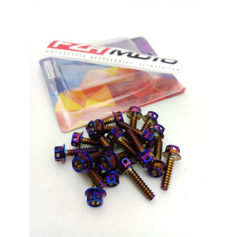 Air Filter Box Screw Titanium Yamaha NVX / Nmax / Xmax 1pcs | Shopee ...