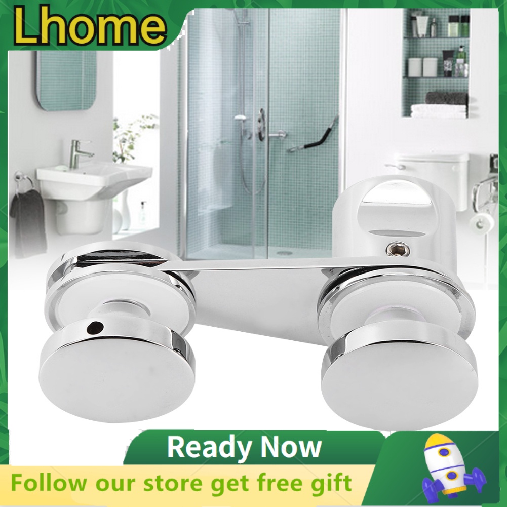 READY STOCK????Lhome Bathroom Glass Door Lock Shower Room Latch for ...