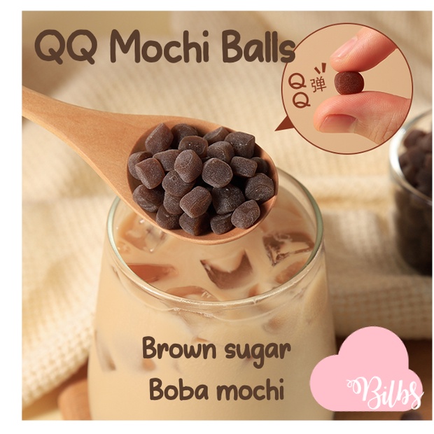 NO COOK Brown Sugar Mochi QQ Boba topping/ Snack | Shopee Singapore