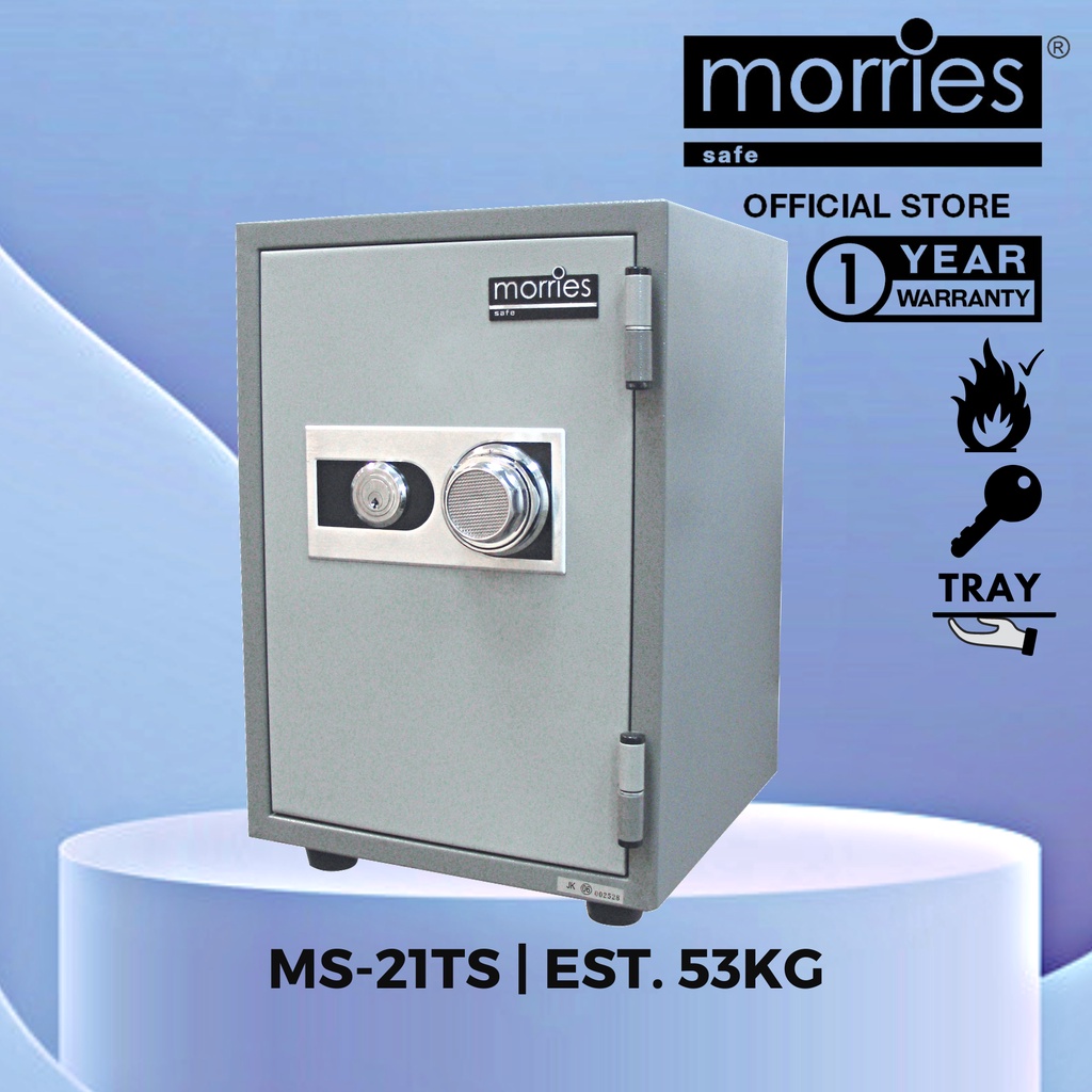 Morries MS-21TS [MS21TS] Dial Fire Resistant Safe Box | Shopee Singapore