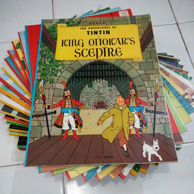 Tintin English Comics | Shopee Singapore