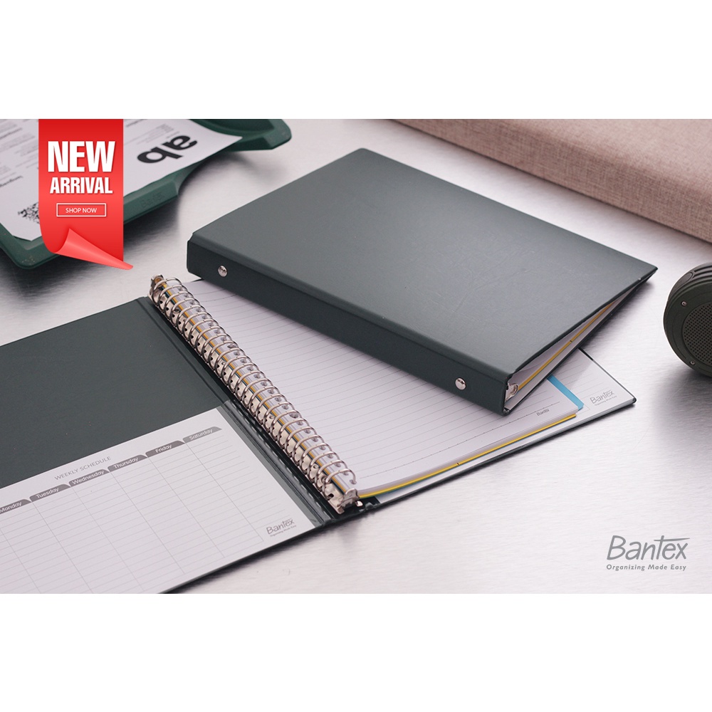 [Zada] Bantex Binder Note B5 26 Iron Ring Loose Leaf Multiring Binder ...