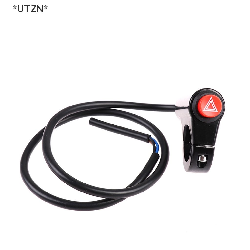 UTZN Motorcycle Switch Hazard Light Switch Button Electric Vehicle ...
