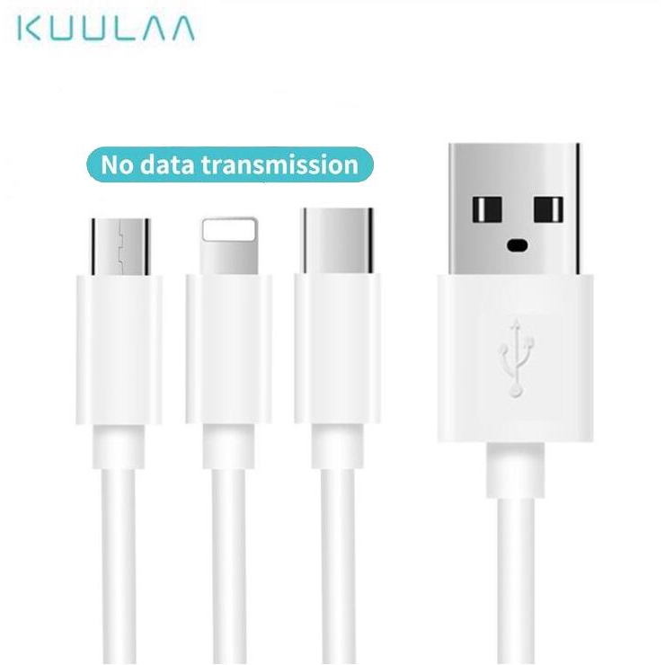 KUULAA Mobile Phone Charging Cable Is Suitable For Iphone Android Type ...