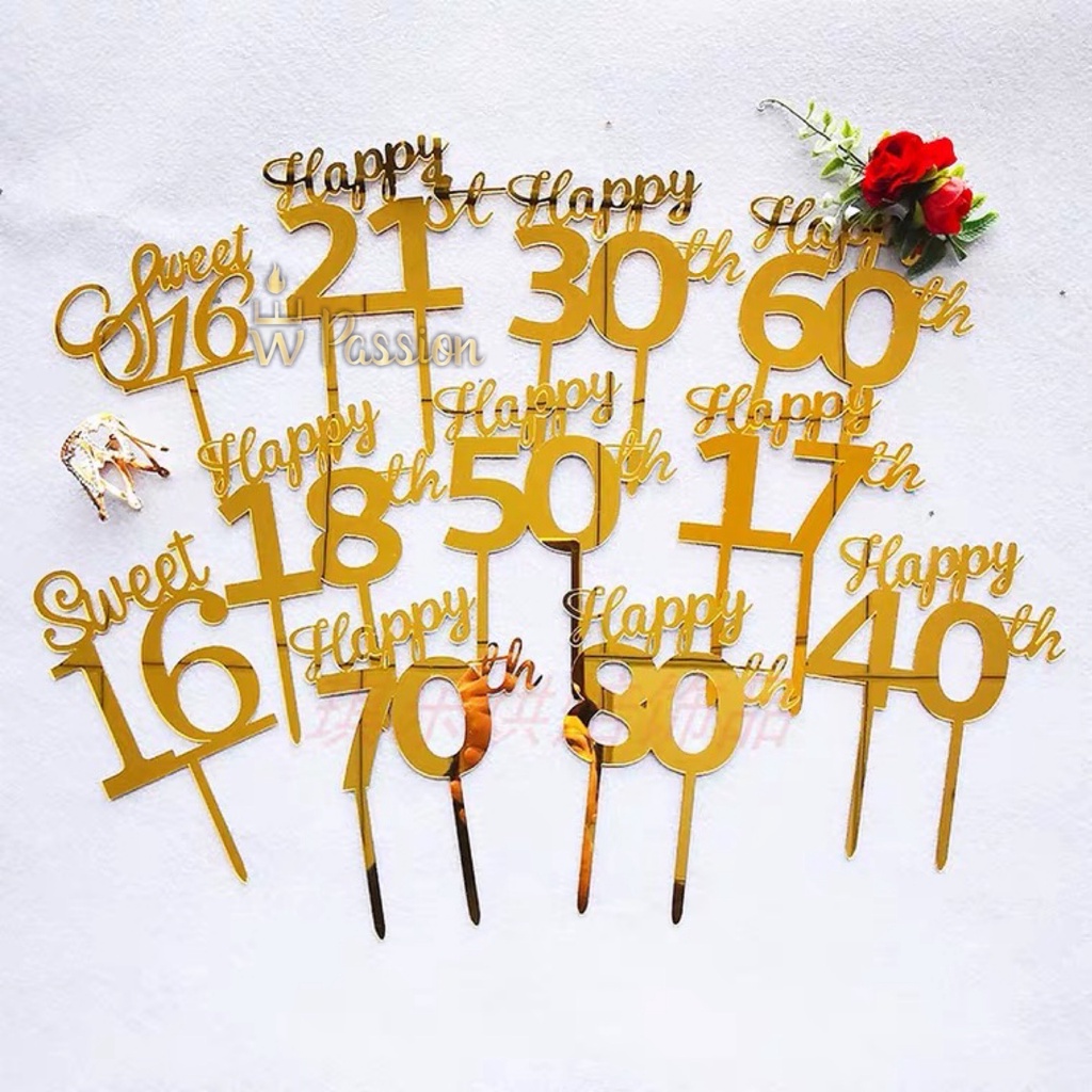 Hello 17th 18th 21st 30th 40th 50th 60th 70th 80th Birthday / Happy ...